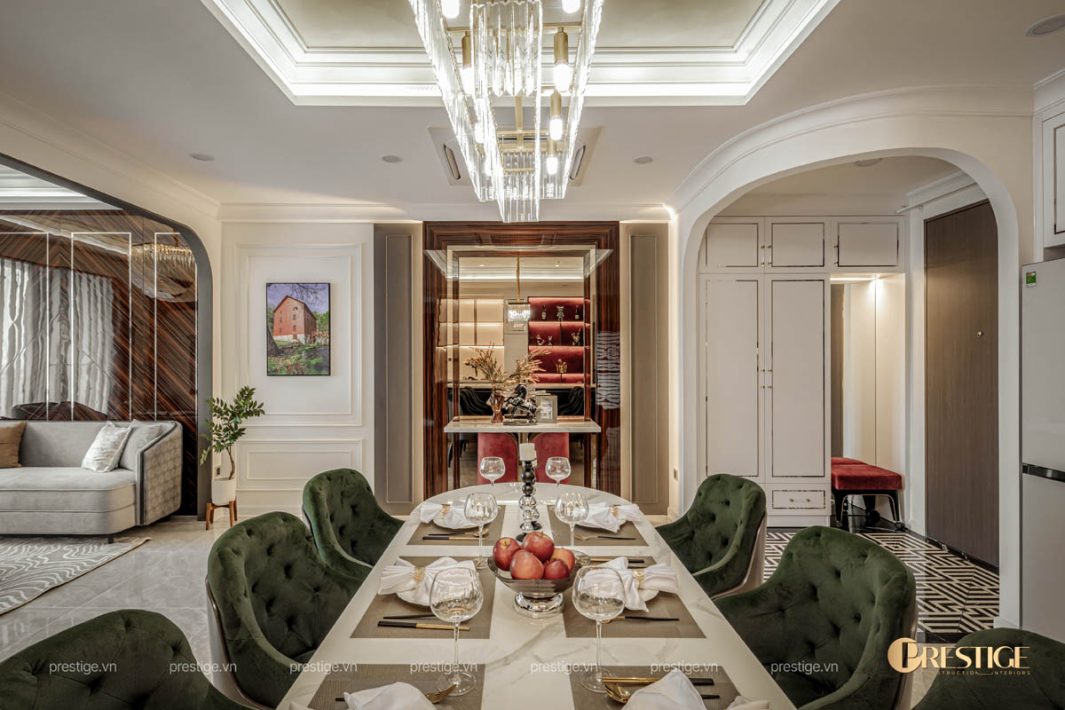 Căn hộ The Peak Midtown 123m² - Phong cách American